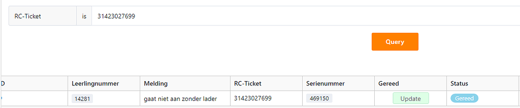 Updating entry's using query - User Talk - SeaTable Forum