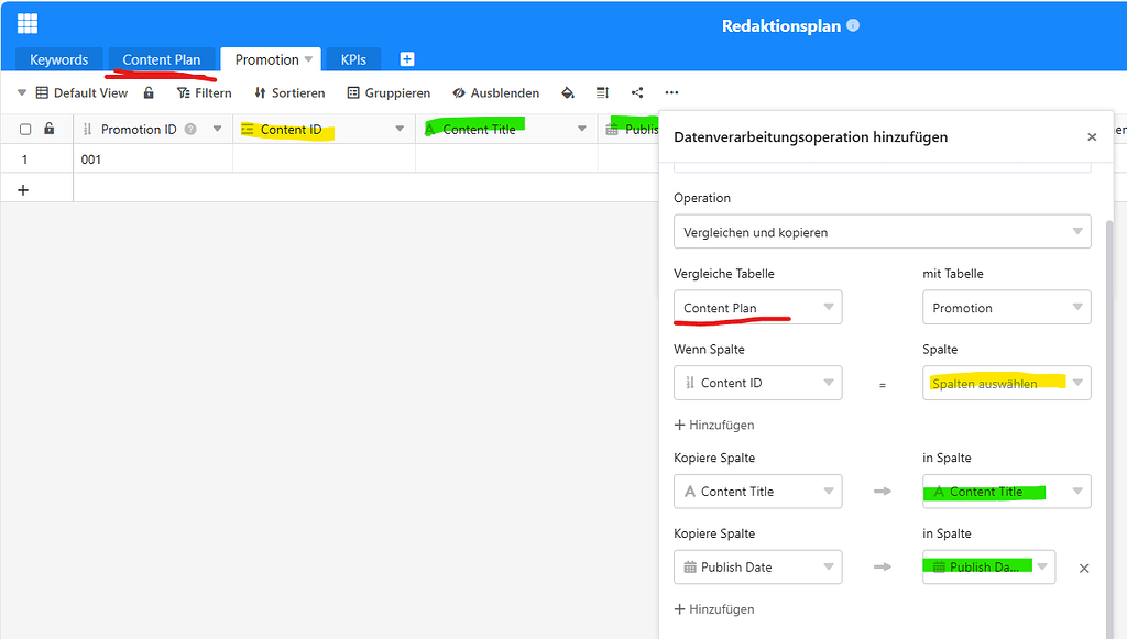 How do I link the tables in a base - User Talk - SeaTable Forum