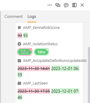 Row logs - tracked changes are identical? - User Talk - SeaTable Forum